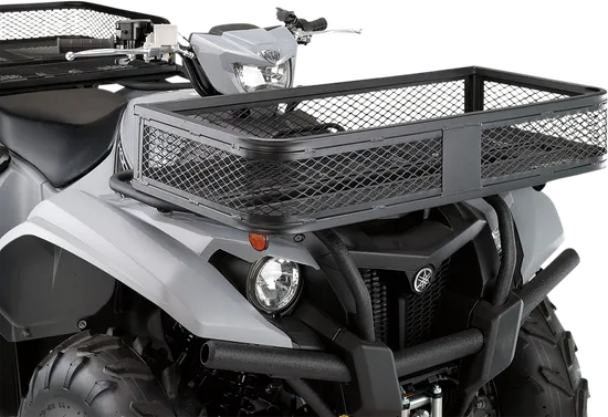 Moose Utility Front Hood Mesh Rack Storage Crate Cargo Box for ATVs